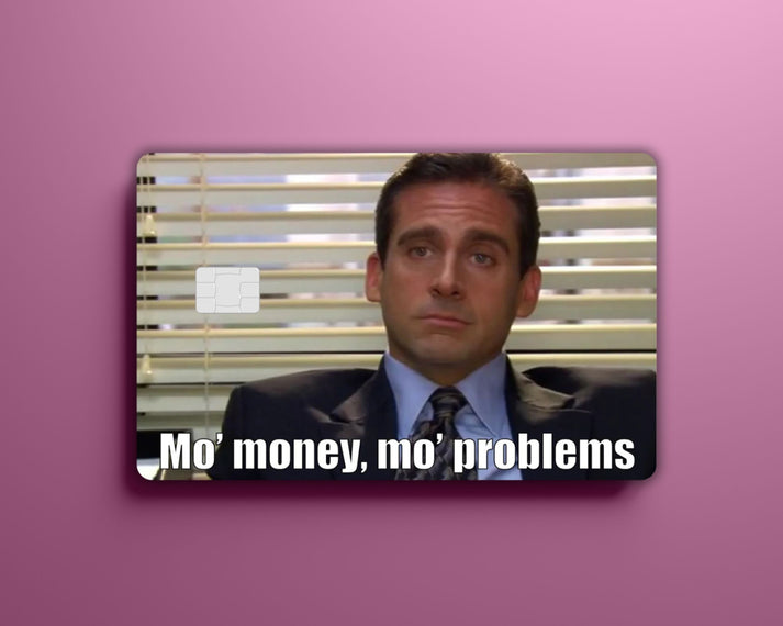 Office Meme Card Cover – Vinyl Swipe Skins
